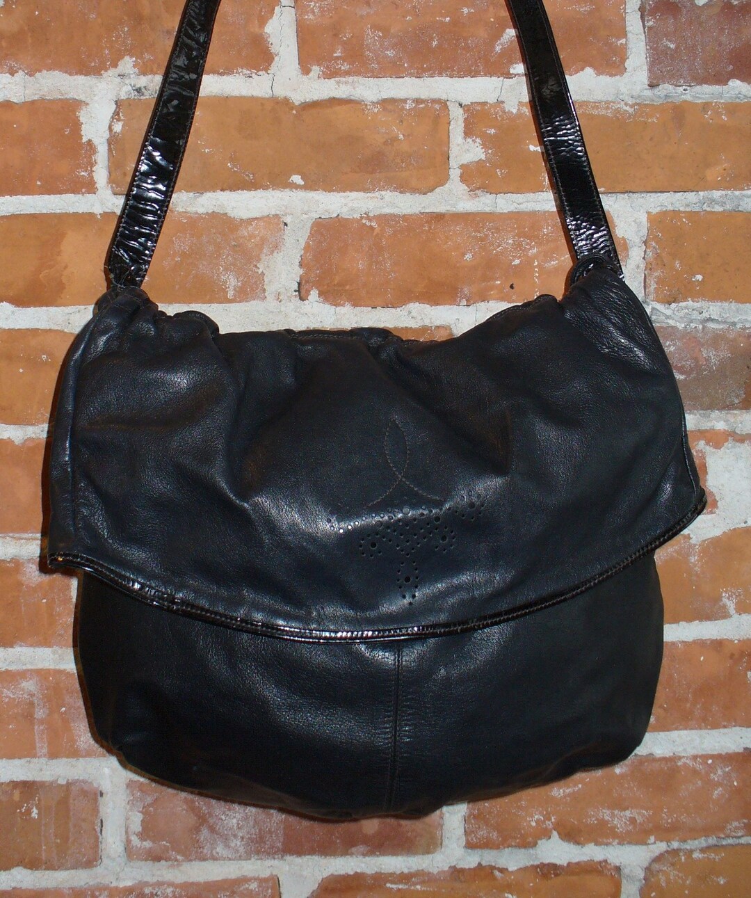 Peruzzi Made in Italy Napa Leather Crossbody Bag - Etsy