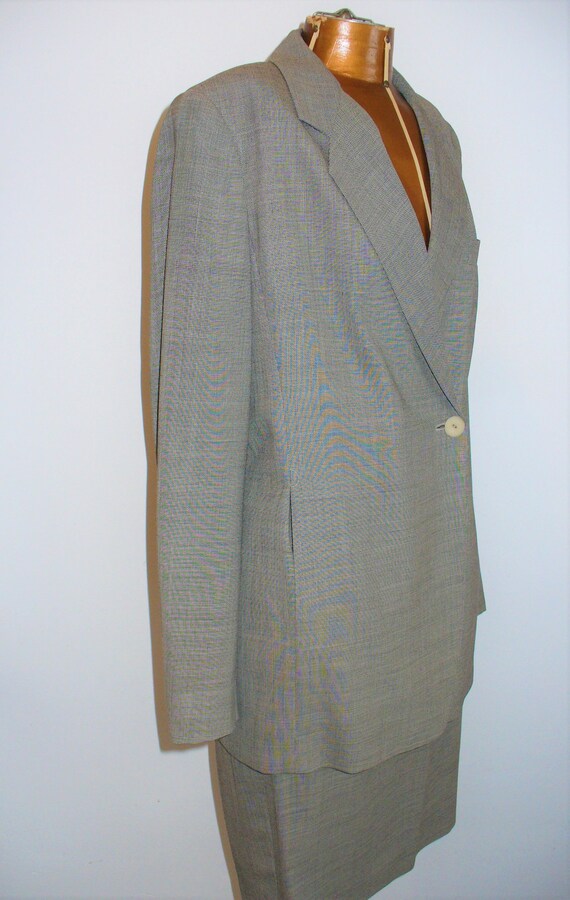 Vintage Max Mara Made in Italy Wool Suit Size 10 US - Gem