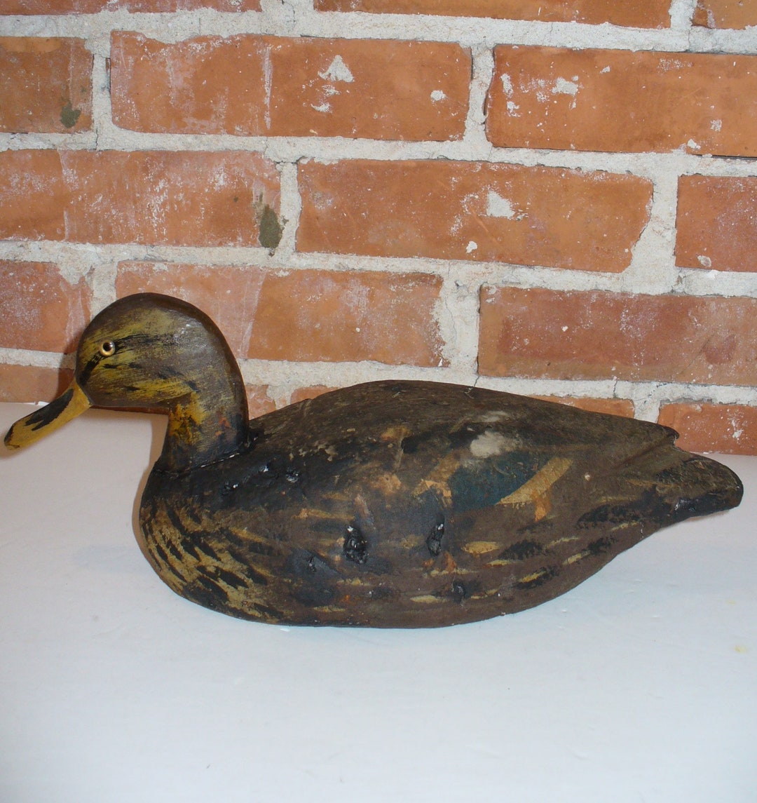 Vintage Made in Italy Duck Decoy - Etsy