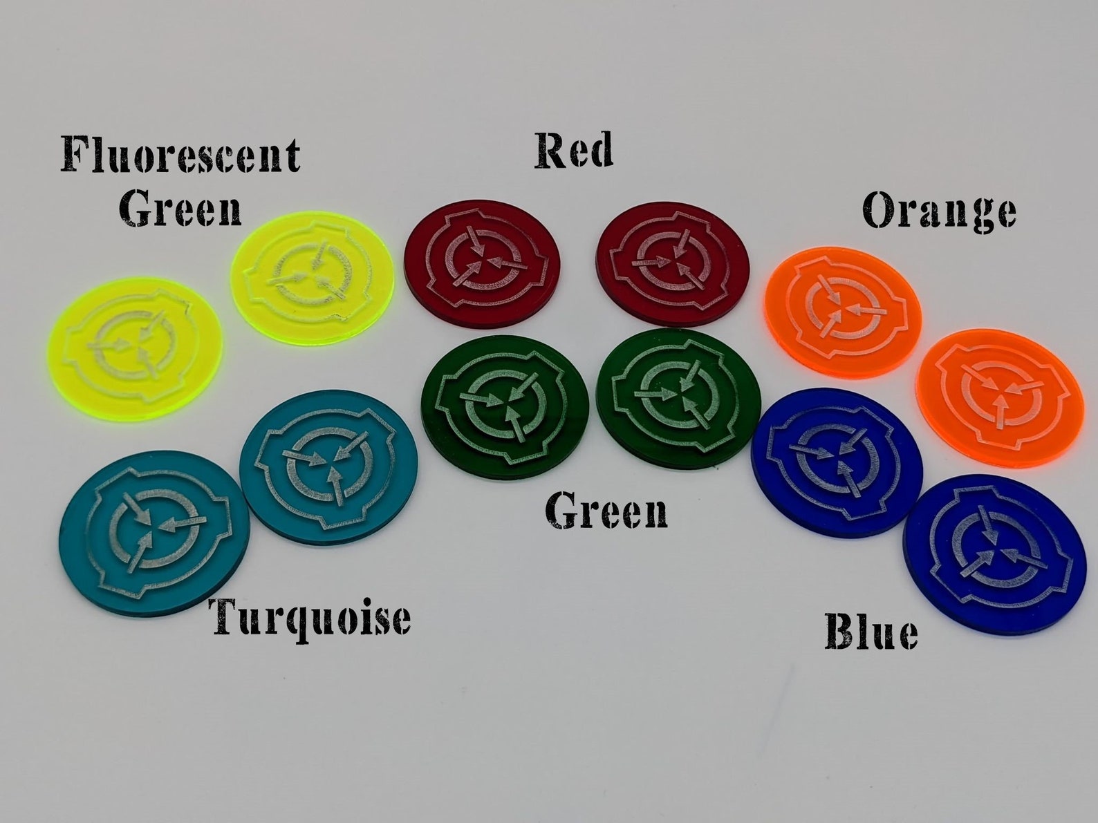 SCP Foundation Goggle Lenses Punk Goth Cosplay Secure Contain - Etsy