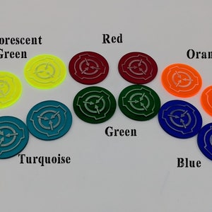 SCP Foundation Goggle Lenses Punk Goth Cosplay Secure Contain Protect S ...