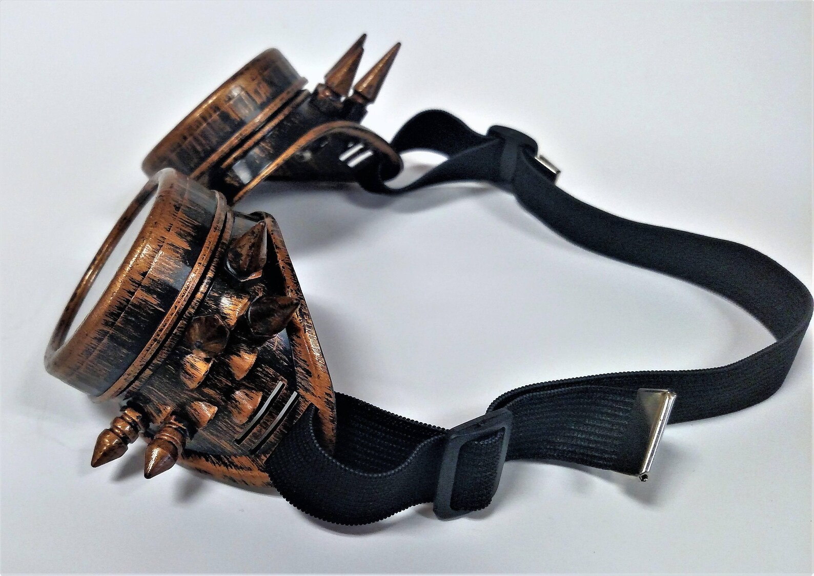 Brass Spiked Steampunk Goth Goggles - Etsy