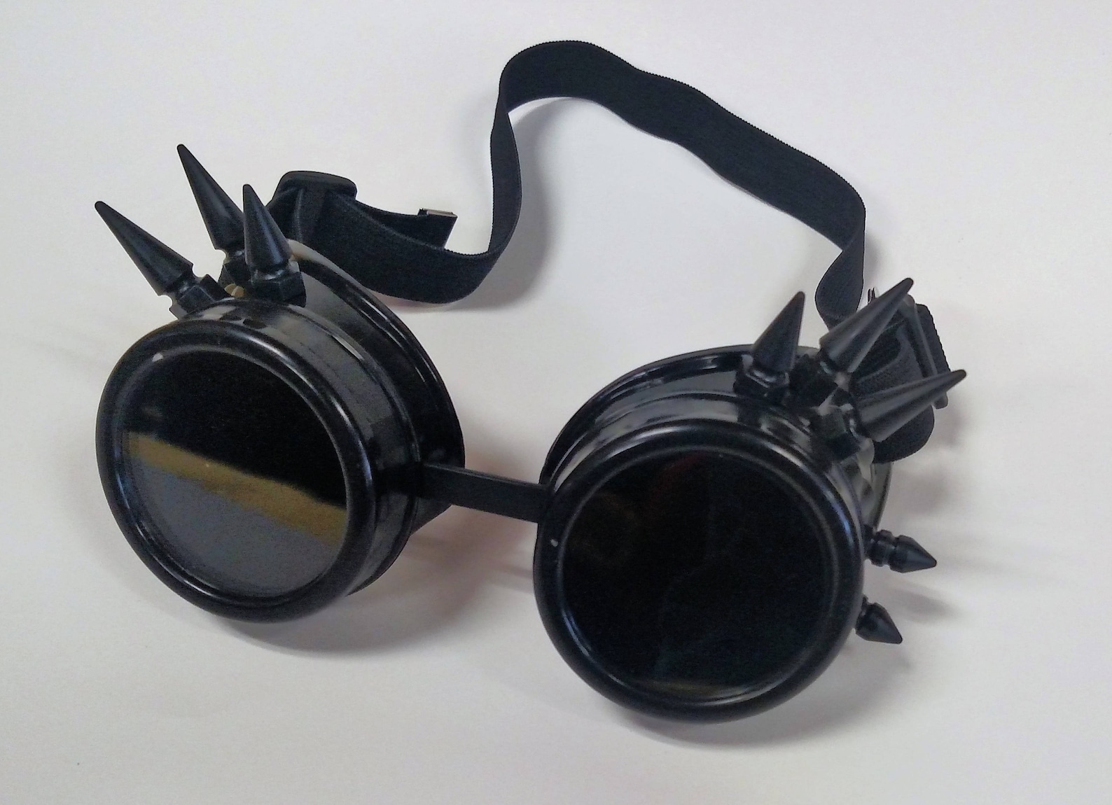 Black Spiked Steampunk Goth Goggles - Etsy