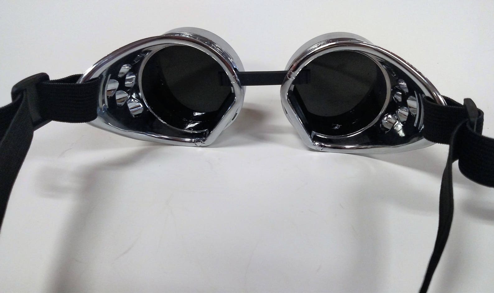 Silver Steampunk Goth Goggles - Etsy