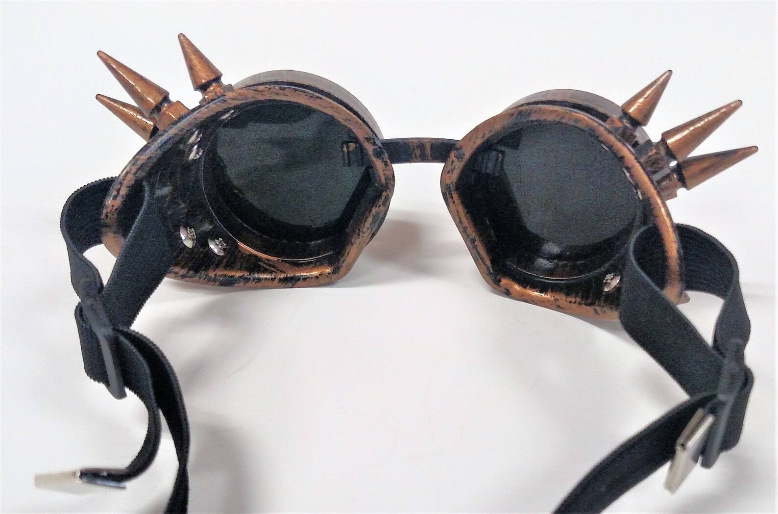 Brass Spiked Steampunk Goth Goggles - Etsy