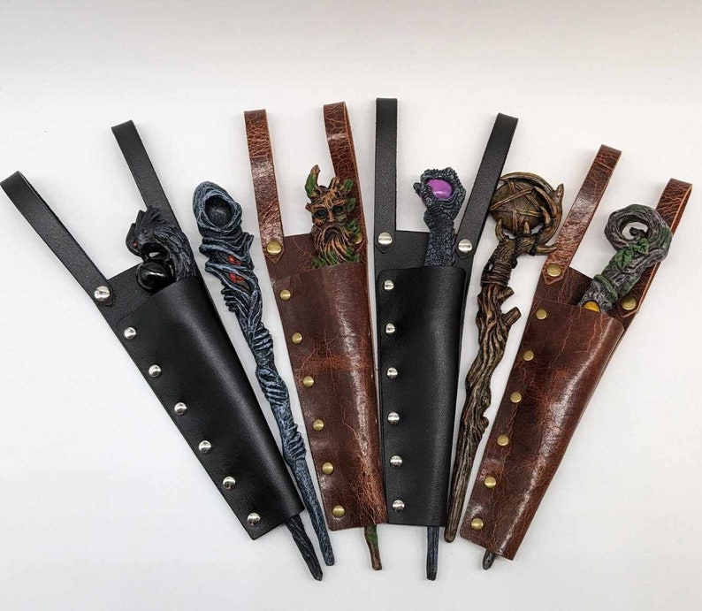 Leather Wand Holster - Etsy