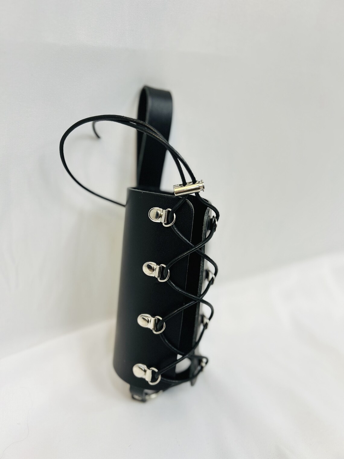Leather Water Bottle Holster Adjustable - Etsy