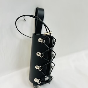 Leather Water Bottle Holster Adjustable - Etsy