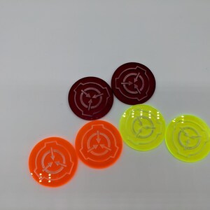 SCP Foundation Goggle Lenses Punk Goth Cosplay Secure Contain Protect S ...