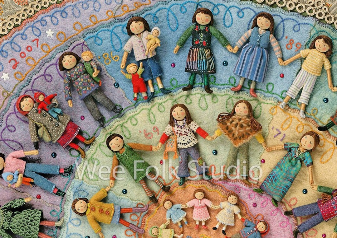 4 Cards - Self Portrait - Etsy