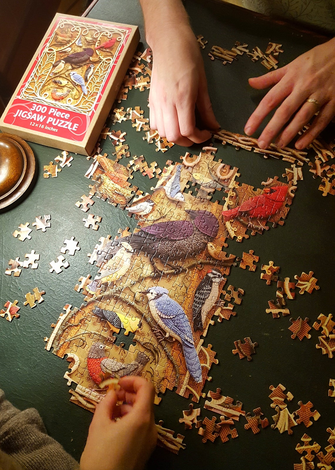 Jigsaw Puzzle Birds of Beebe Woods - Etsy