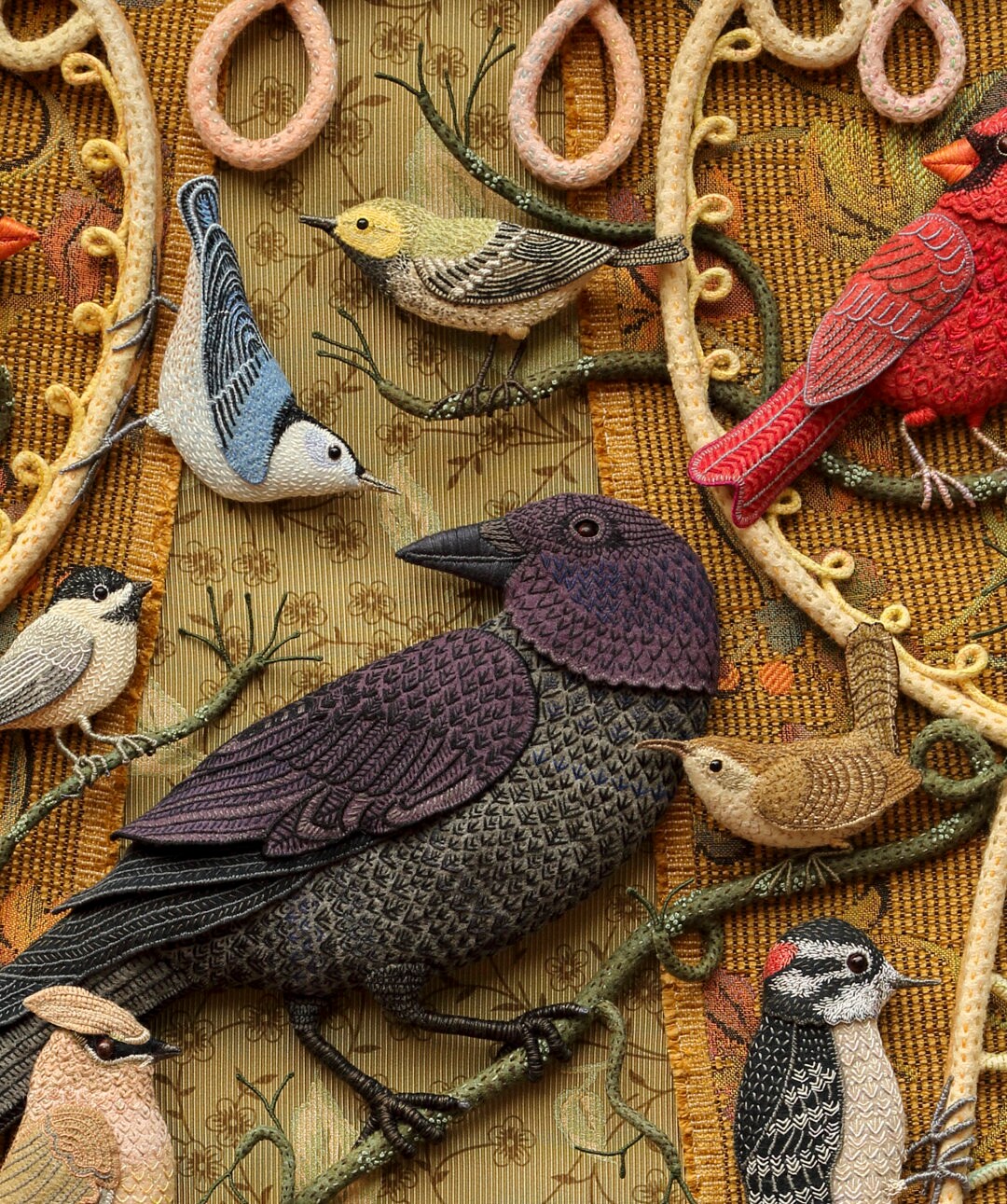 18 X 24 Poster - Birds of Beebe Woods - Printed Reproduction of Bas ...