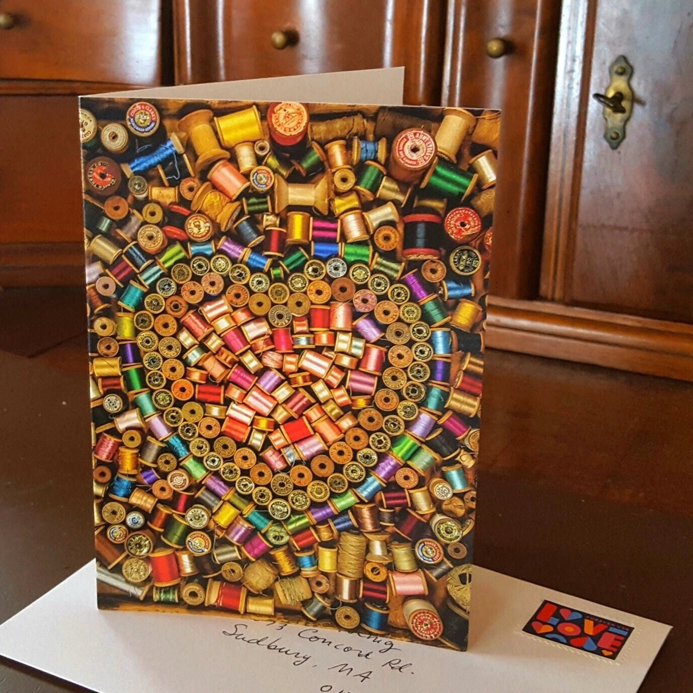 4 Cards - Heirloom Collection - Thread - Etsy
