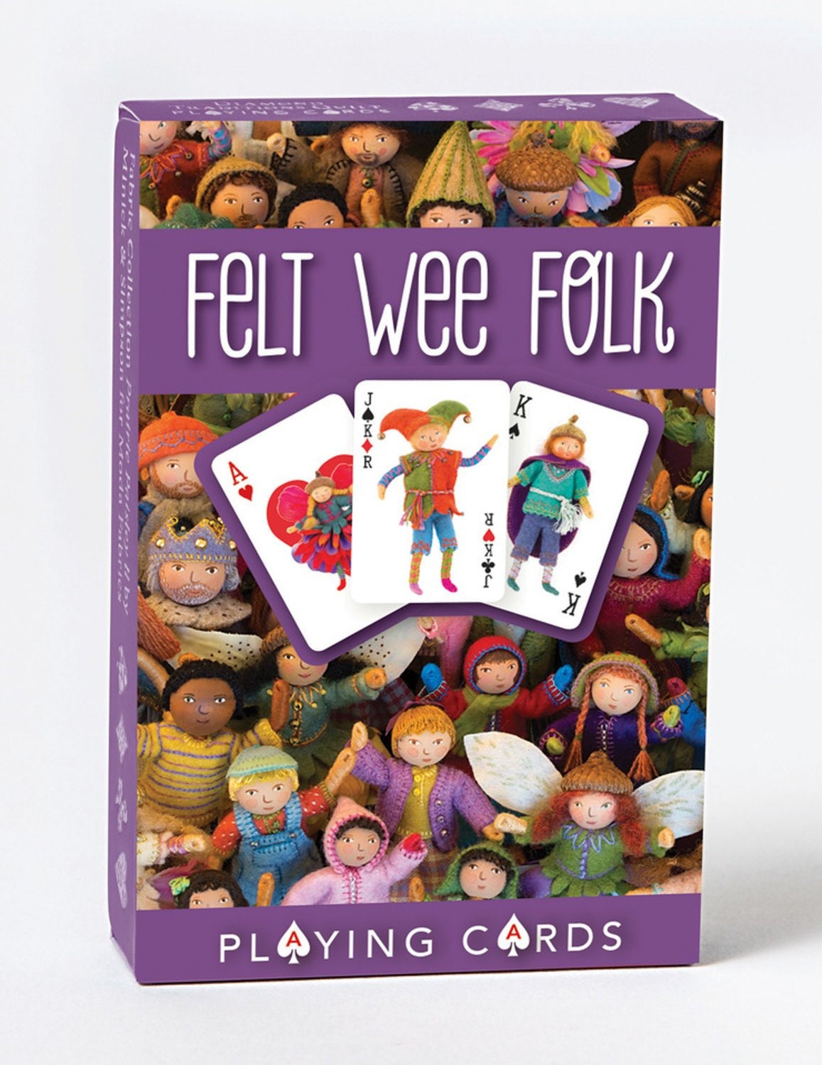Felt Wee Folk Playing Cards | Etsy