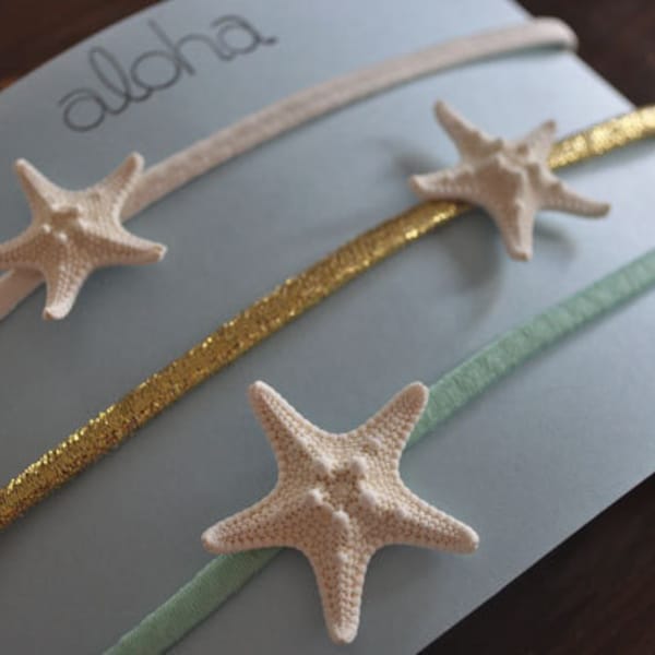 Starfish Headband - Etsy