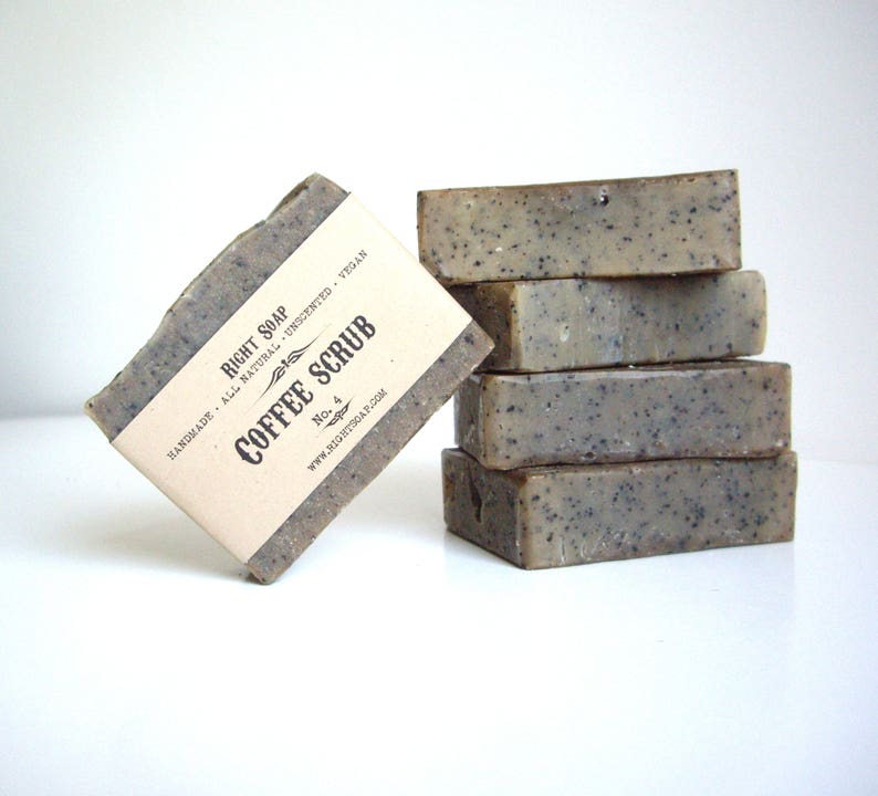 Coffee Scrub Soap Exfoliating Body Scrub Natural | Etsy