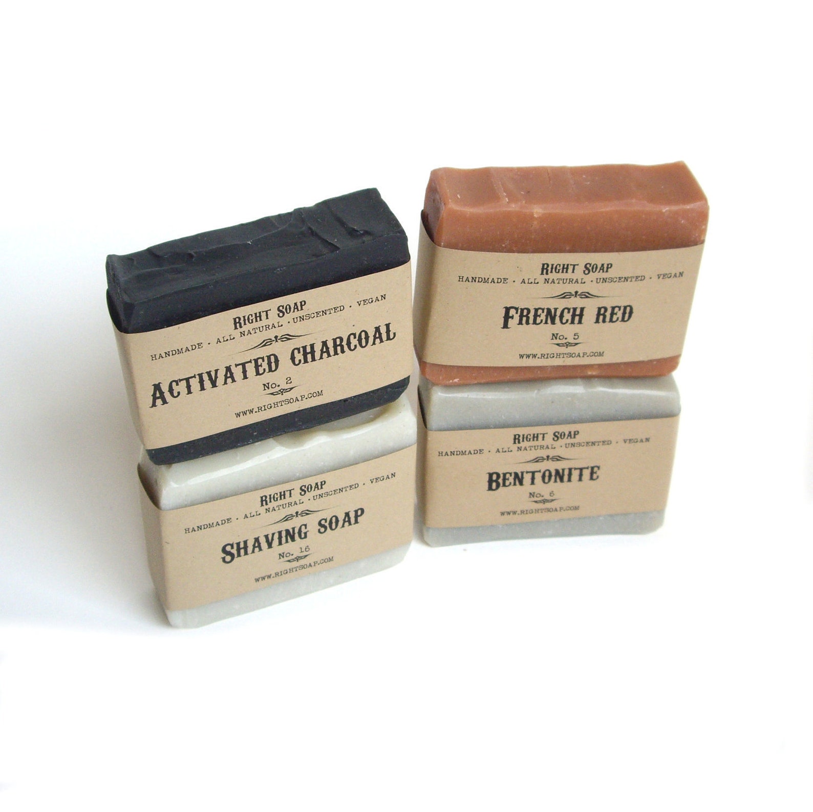 Detox Men Soaps Unscented Vegan All Natural Handmade Soap | Etsy