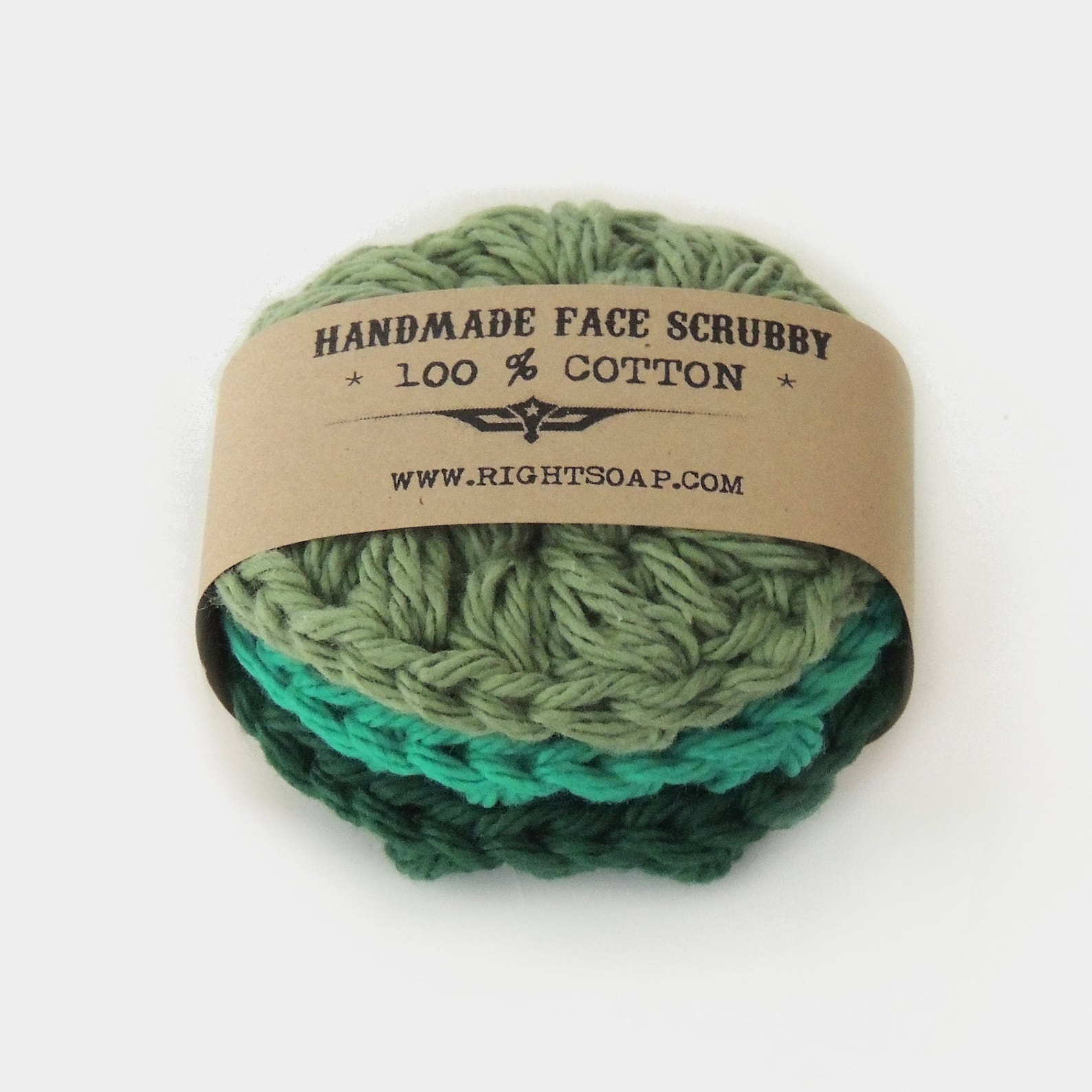 Cotton Face Scrubby | Crochet Face Scrubbies | Reusable Rounds | Makeup ...