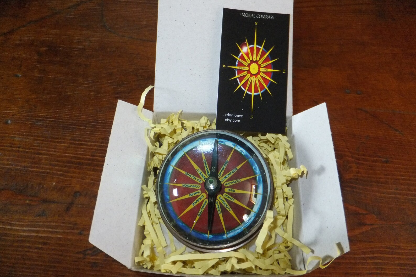 Moral Compass: Tangible Tool for an Intangible Idea - Etsy