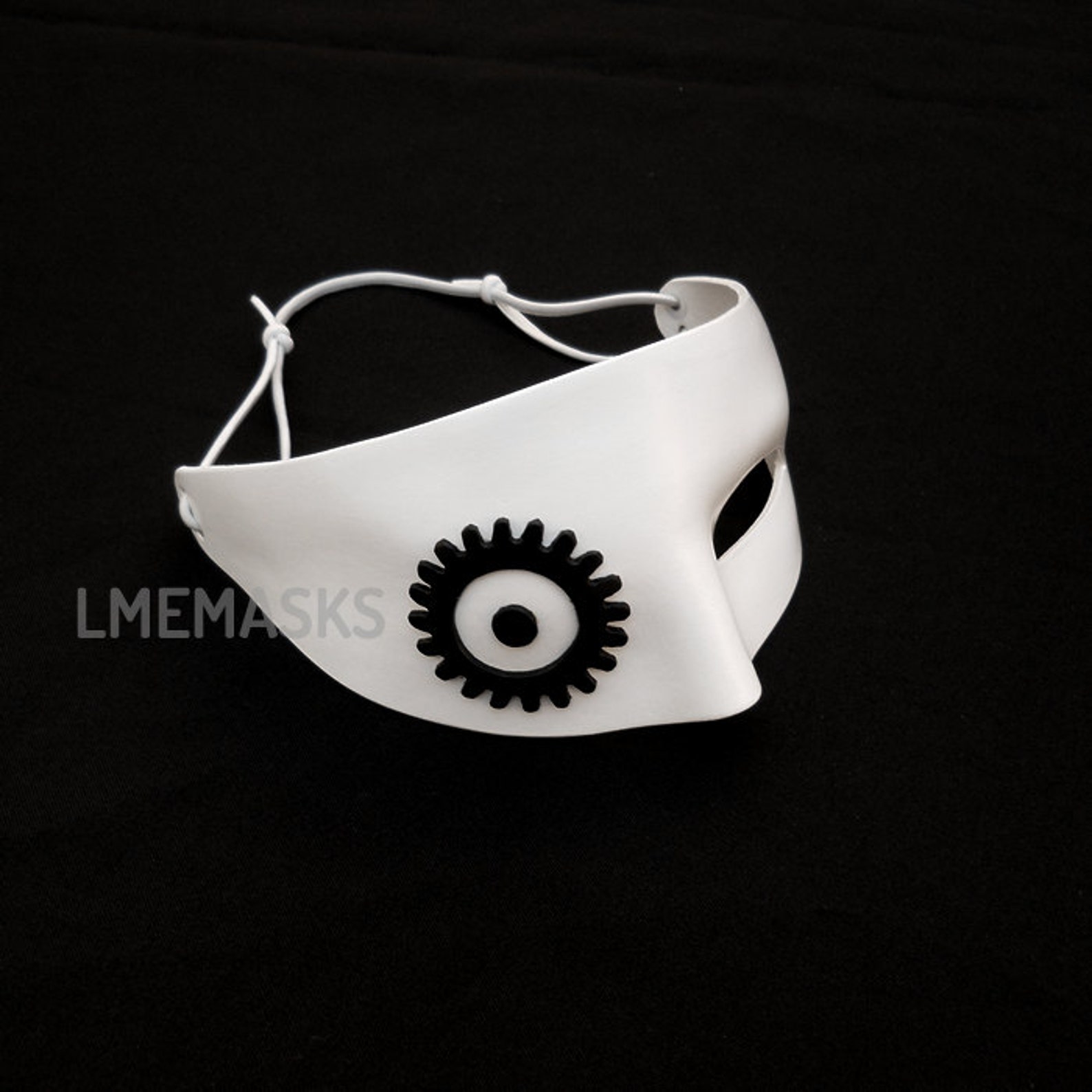 Alex DeLarge Leather Mask A Clockwork Orange Pirate Man White | Etsy