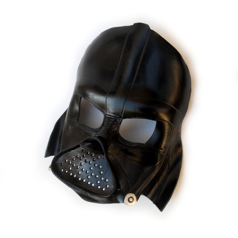 Darth Vader Star Wars Leather mask Halloween Costume | Etsy