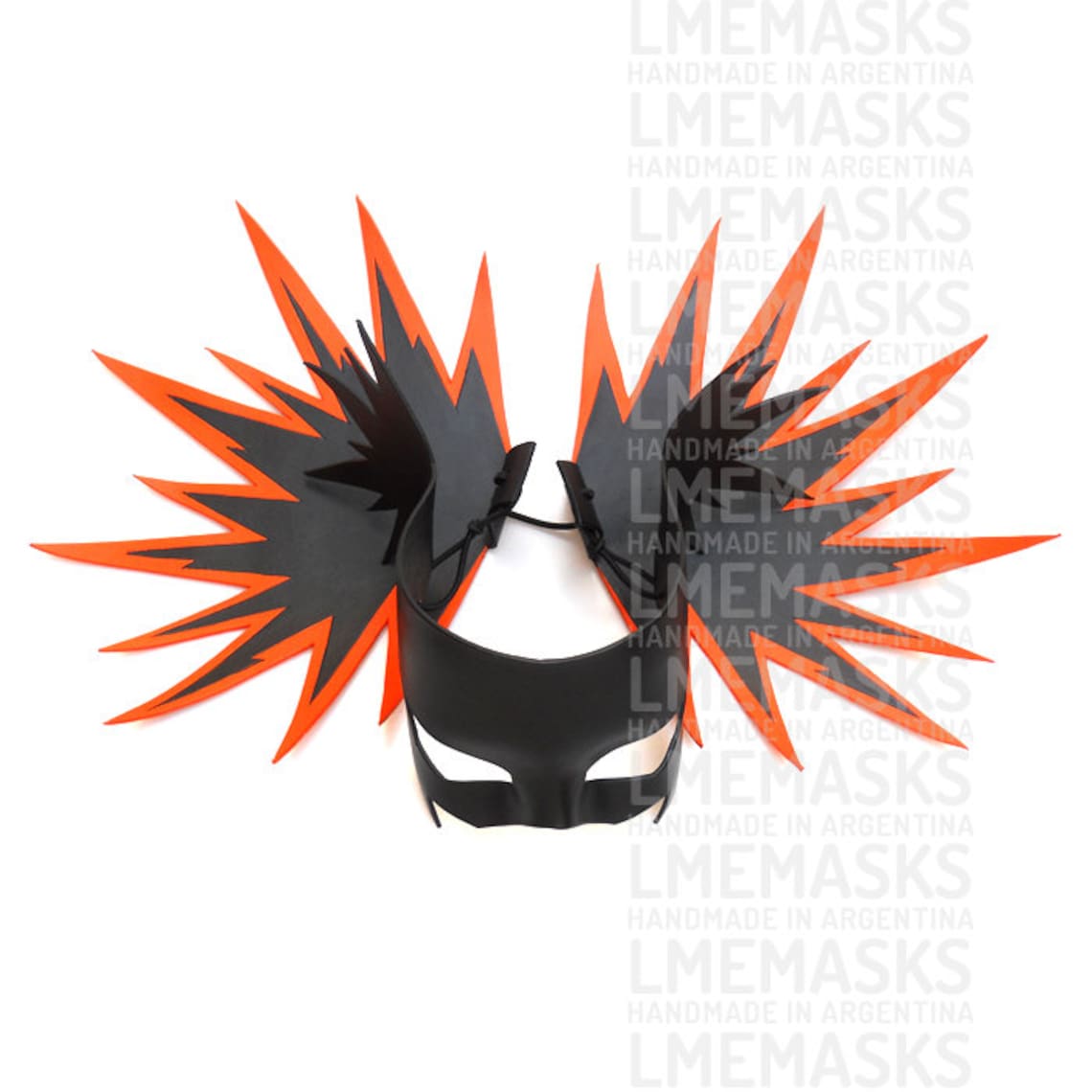 Katsuki Bakugo Leather Mask and Back Piece My Hero Academia | Etsy