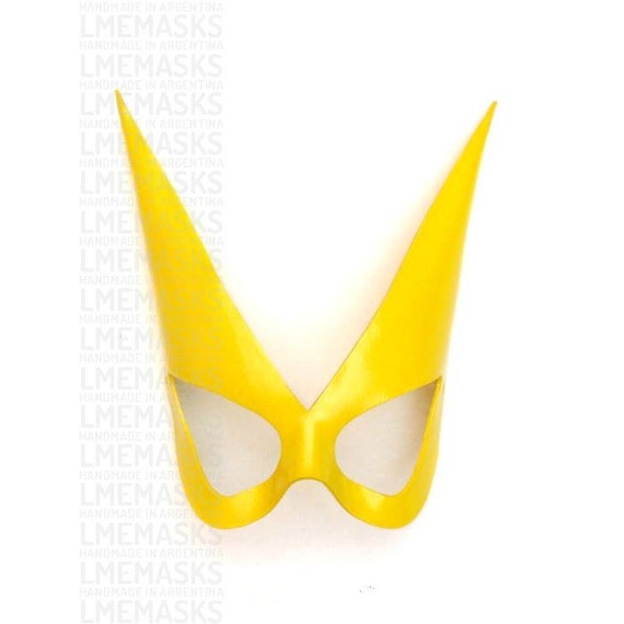 Leather Mask Marvel Girl Yellow Jean Grey X-men Phoenix | Etsy