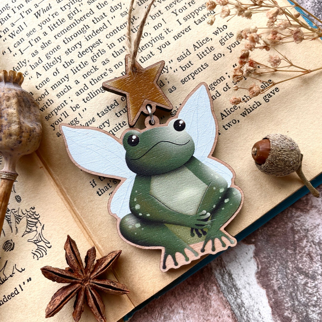 Fairy Frog Christmas Tree Ornament Christmas Decoration Frog Ornament ...