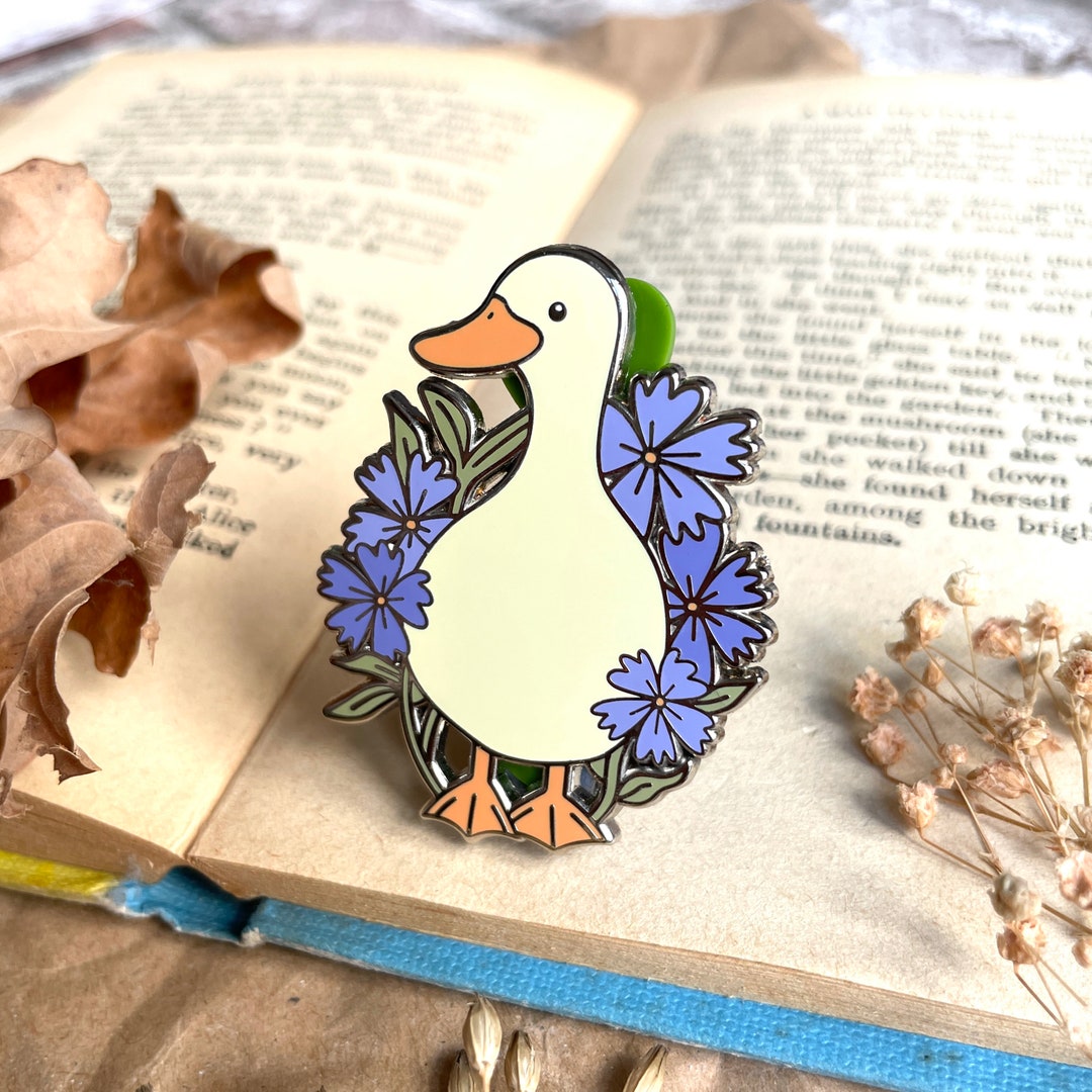 Goose Enamel Pin | Goose Pin | Cute Goose | Goose Gifts | Cottagecore ...