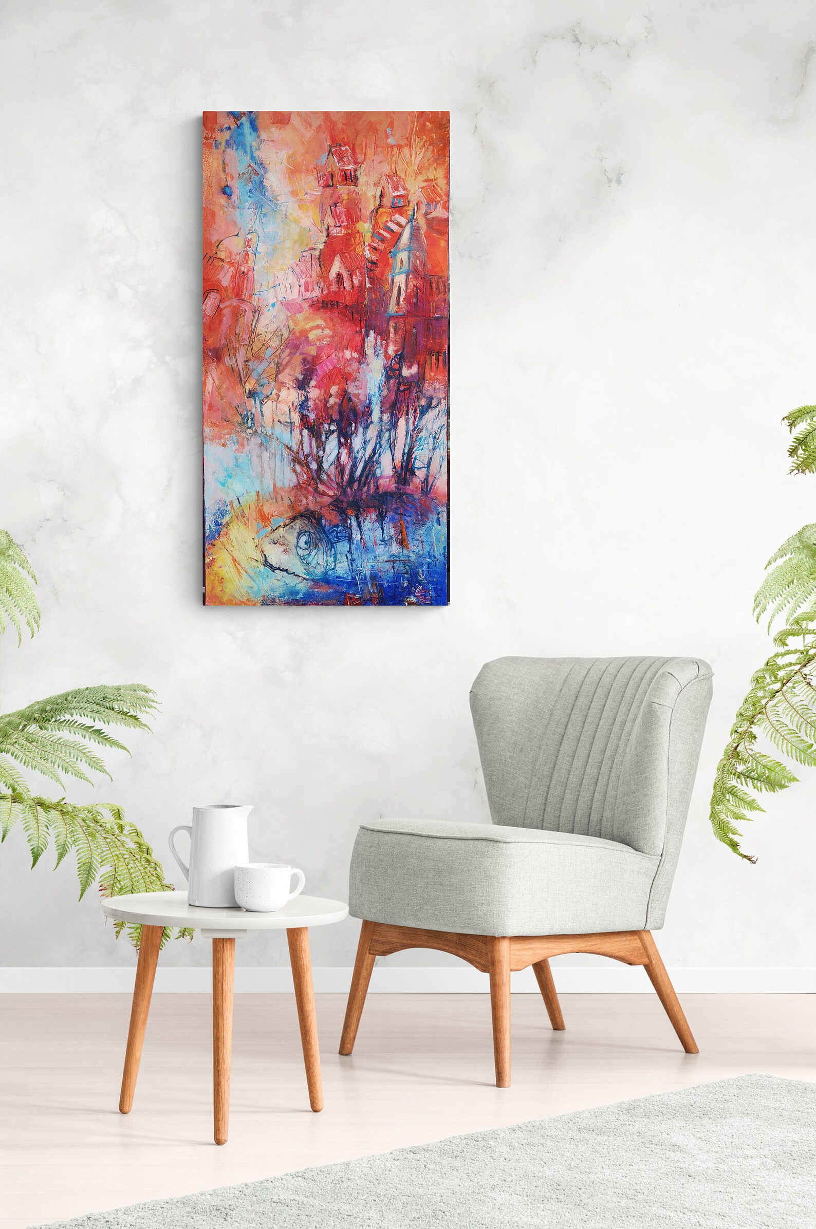 City Guard Painting on Canvas. 120x60 Cm 72x24 Inches. Art of - Etsy