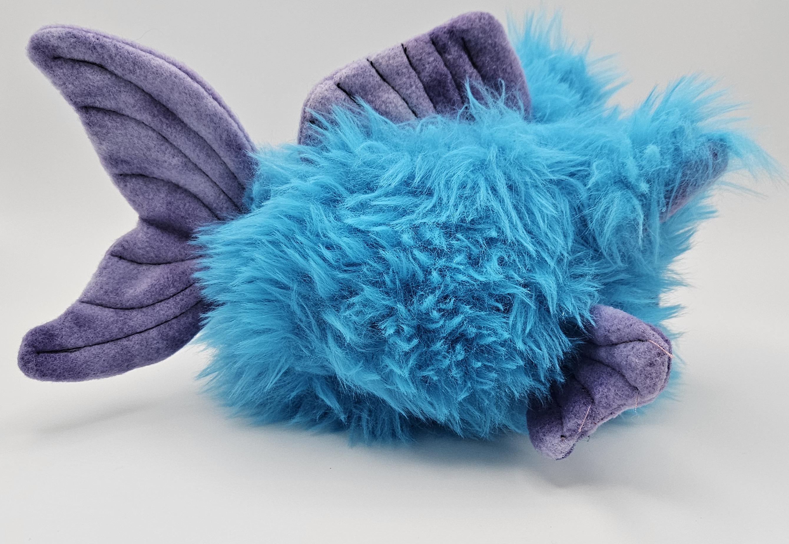 Fuzzy Seal and Fuzzy Alpaca Fish Plush - Etsy