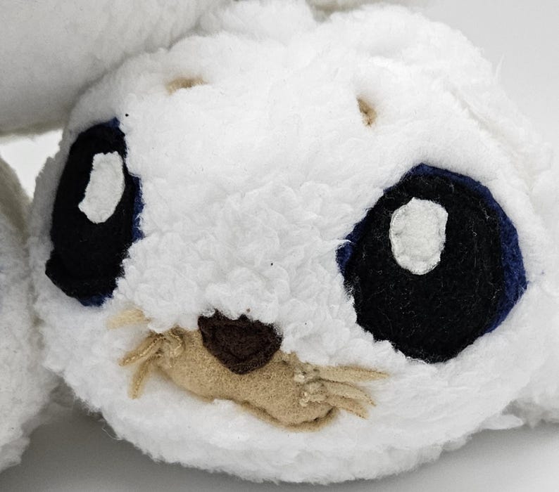 Fuzzy Seal and Fuzzy Alpaca Fish Plush - Etsy