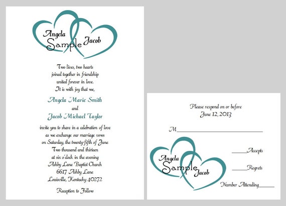 100 Personalized Custom Names Heart Bridal Wedding Ceremony - Etsy