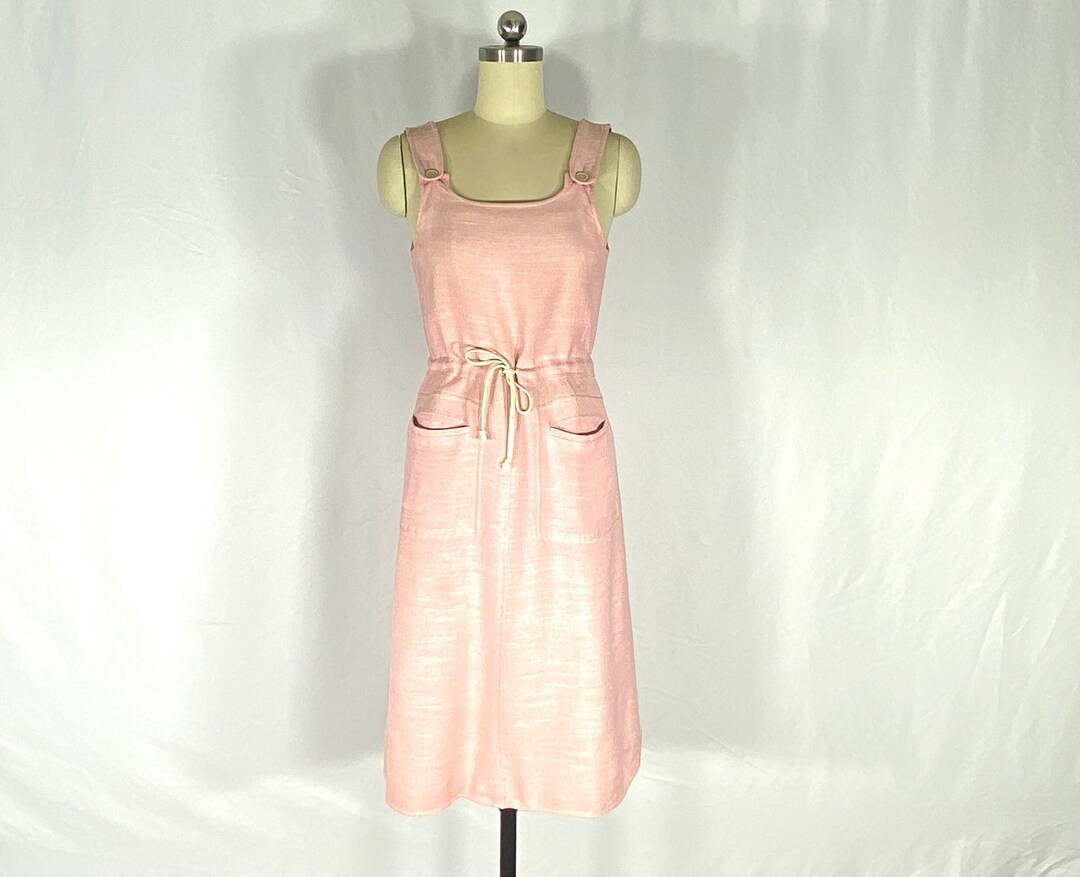 1970s Courreges Pink Halter Dress - Size 0 (small) - 70s Courreges ...