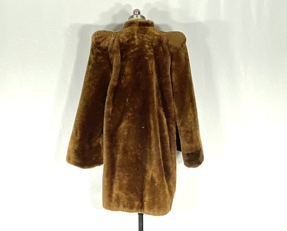 1940s deep golden sheared fur coat- size small to med… - Gem