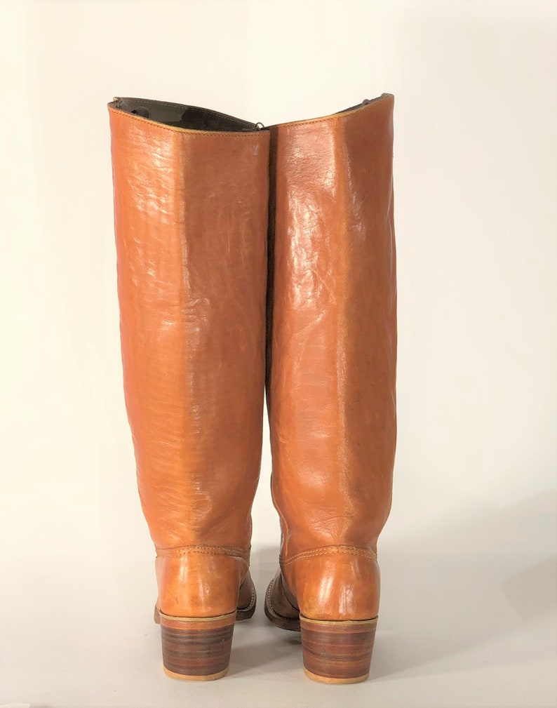 1970s Campus Boots Size 6.5 1970s Bort Carleton Western | Etsy