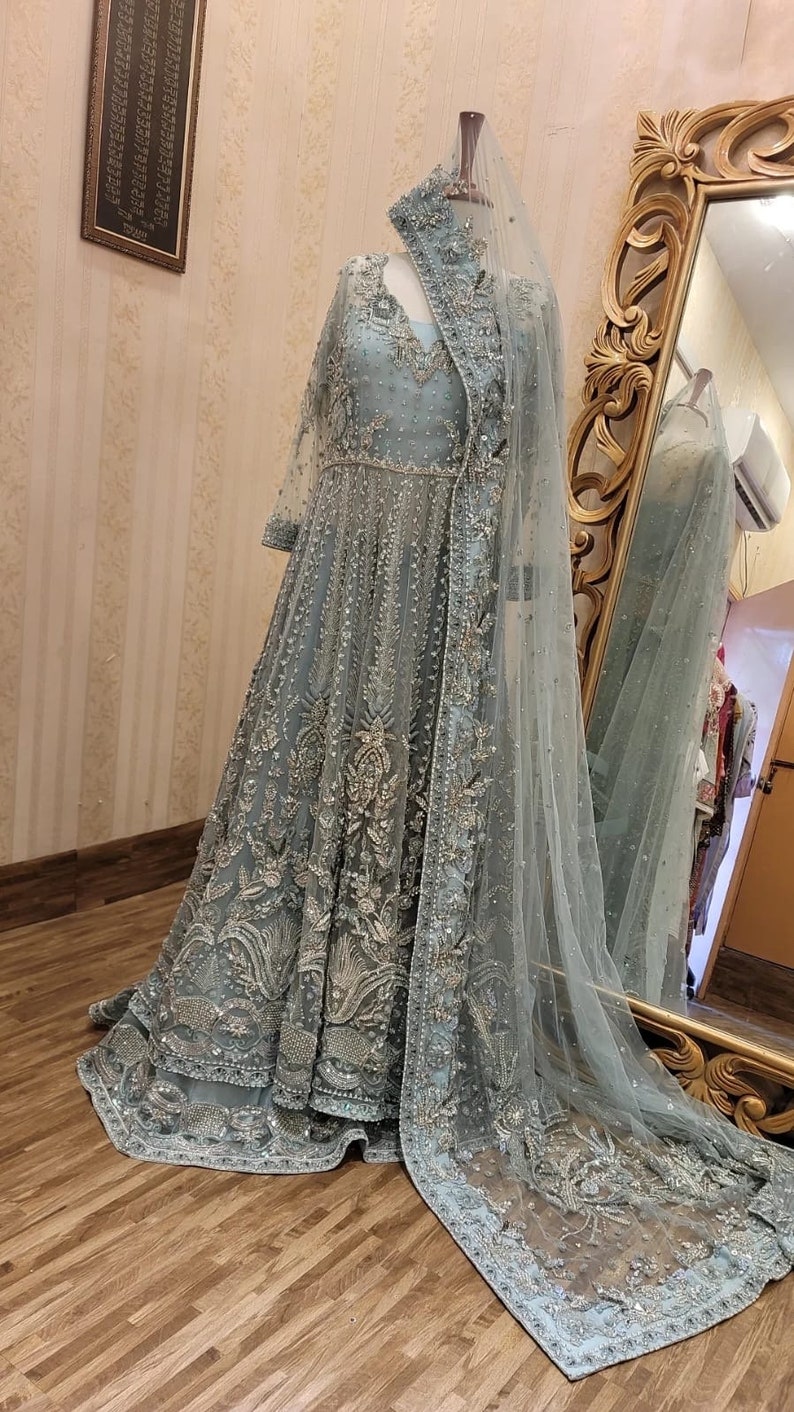 Elan Inspired Pakistani Valima/reception Dress - Etsy