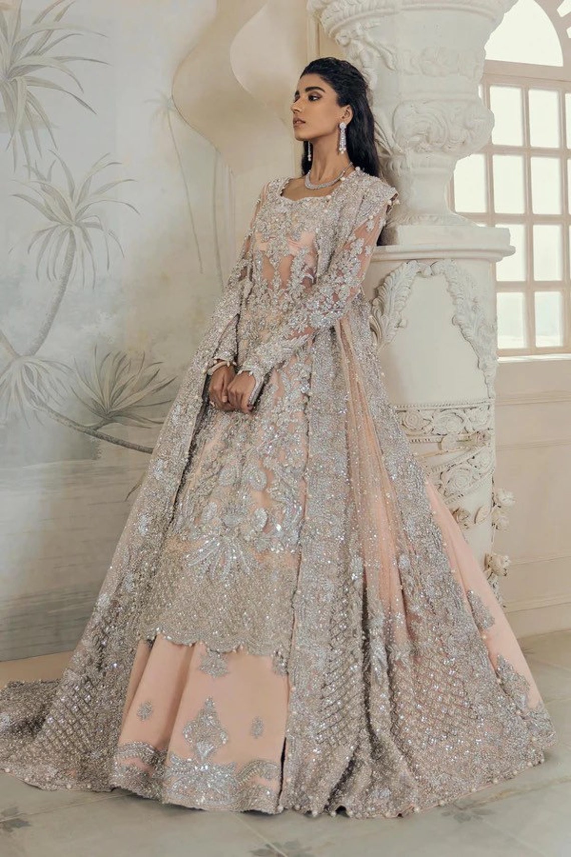 Elan Inspired Pakistani Valima/reception Dress - Etsy