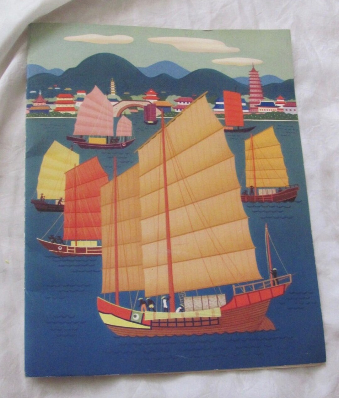 Cruise Line Menu Circa 1947 SS President Monroe Ship Travel China India ...