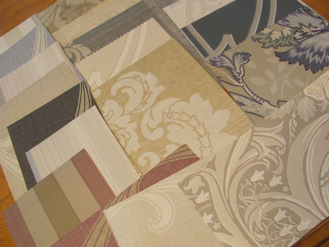 22 Wallpaper Sheets Assorted Patterns Sizes // for Confetti - Etsy