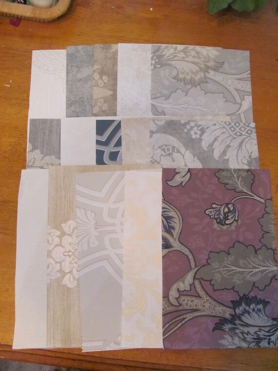 15 Wallpaper Sheets Assorted Patterns 9 X 13 // | Etsy