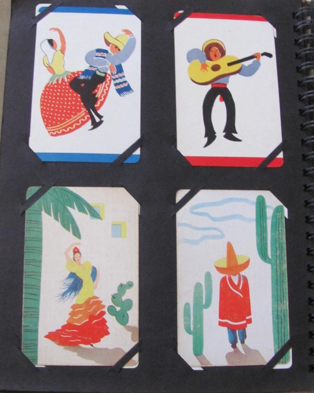 4 Single Swap Playing Cards - Mexico Mexican Music // Vintage ...
