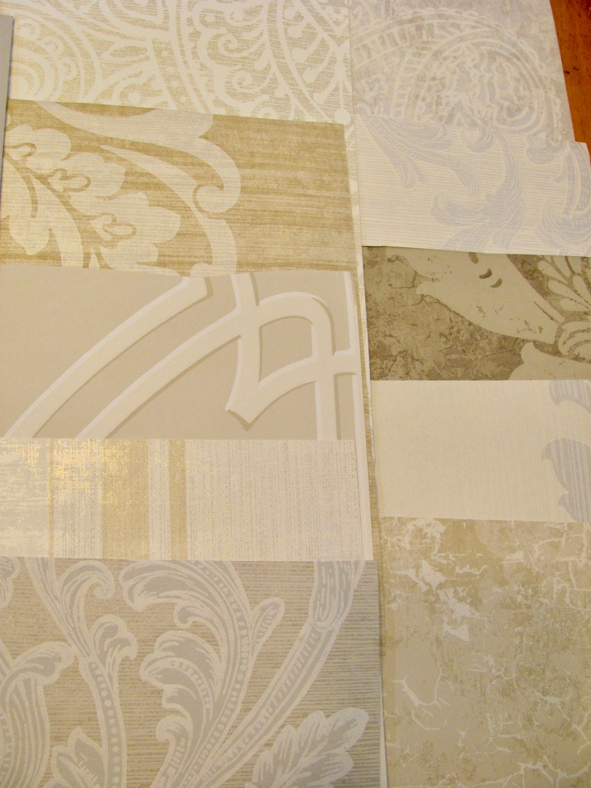 15 Wallpaper Sheets Assorted Patterns 9 X 13 // - Etsy