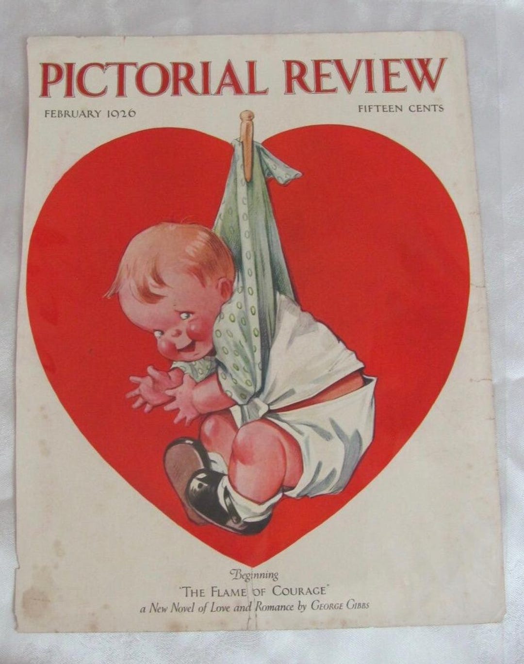 Pictorial Magazine Cover February 1926 // Original Antique Paper Print ...