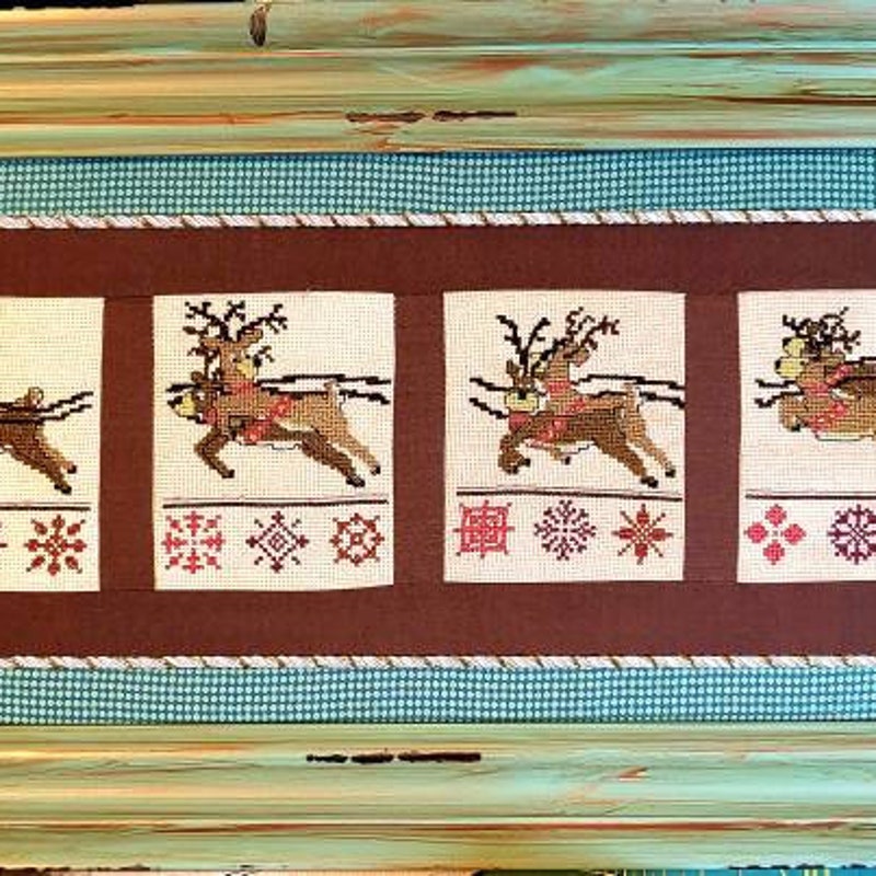 Rudolph Cross Stitch - Etsy
