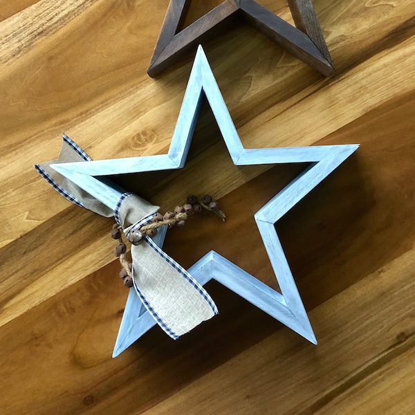 Wood Stars - Etsy