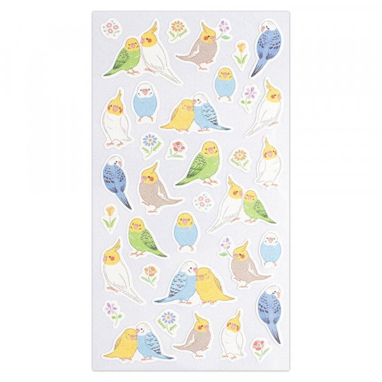 Budgie Budgerigar Parakeet Cockatiel Stickers Flat Rate - Etsy