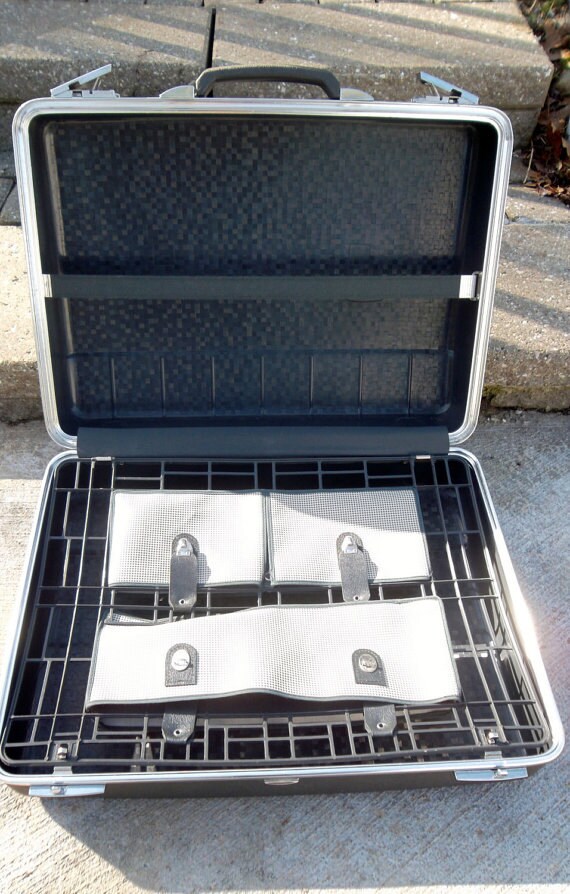 70s vintage luggage or - Gem