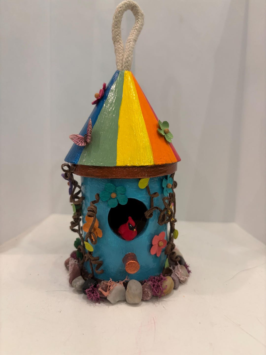 Bird House - Indoor Use Only - Home Decor - Cottage Core Decor - Etsy