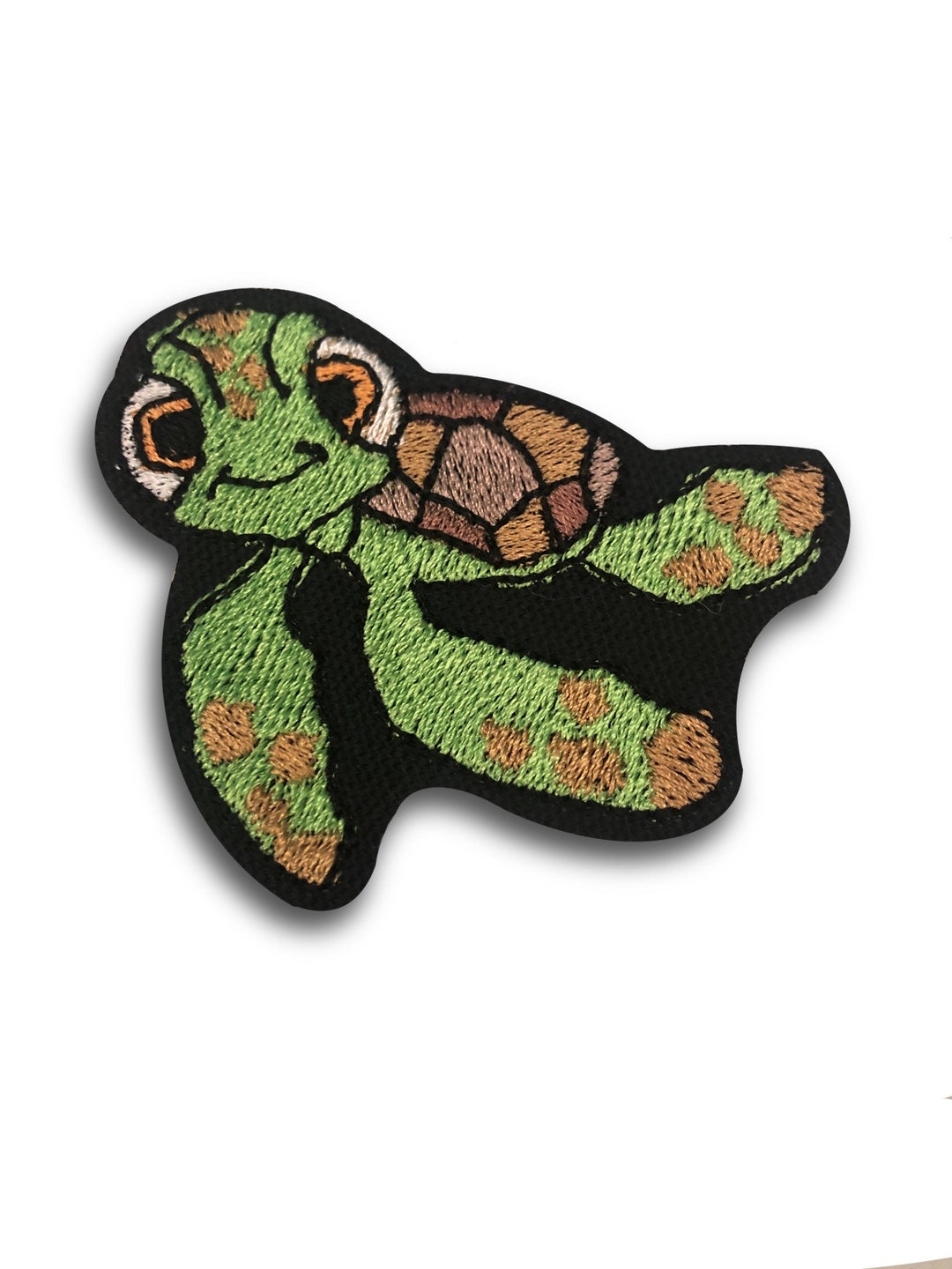 Sea Turtle Iron on Embroidered Patch - Homegrownquilts - Patches ...
